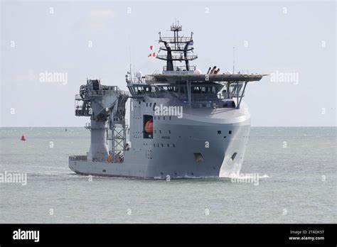 The British Royal Fleet Auxiliarys Latest Ship RFA PROTEUS K60 Makes