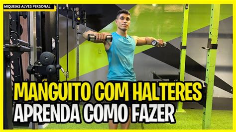 MANGUITO ROTADOR HALTERES COMO FAZER YouTube