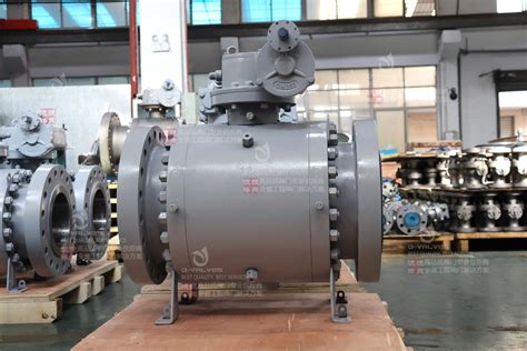 Forged Trunnion Mounted Ball Valve Sent To UAE J Valves
