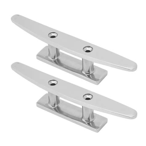MSA Taquet De Quai 2 Pièces Taquet De Bateau Base Ouverte 5 Pouces
