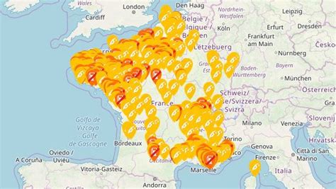 Gilets jaunes en France et en région la carte des stations service