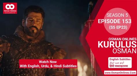 Kurulus Osman Season 5 Episode 153 In English Urdu Hindi Subtitles