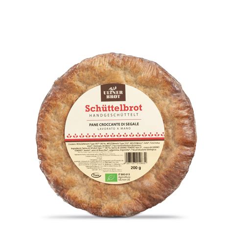 Pane bio croccante di segale Schüttelbrot
