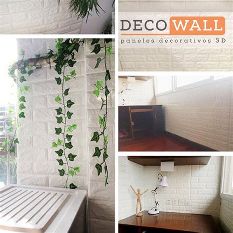 Pared Decowall Placa Auto Adhesiva D Envios Polpor