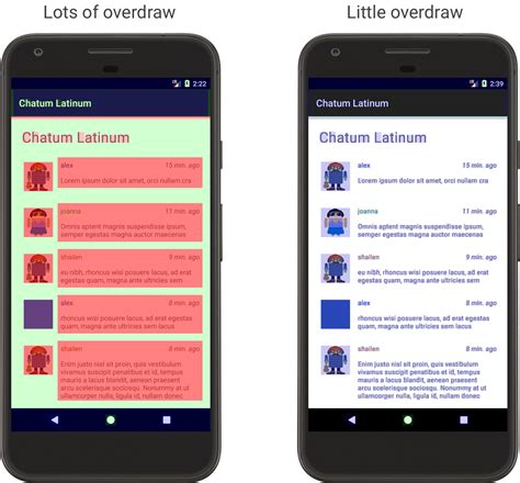 inspect gpu rendering speed and overdraw app quality android developers