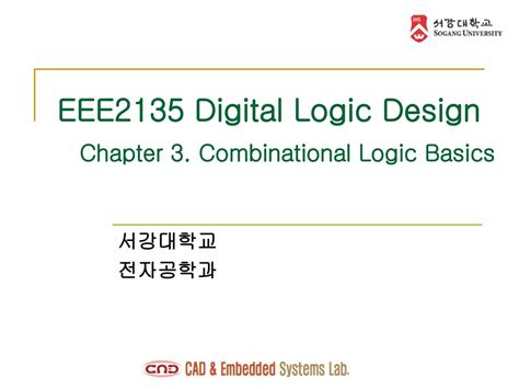 eee2135 digital logic design chapter 3 combinational logic basics ppt download