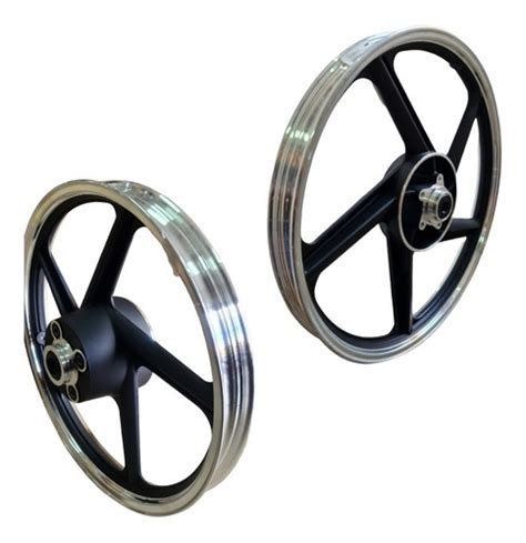 Par De Rines Italika Ft150 Aspas Aluminio Disco MOTOR BEN 10