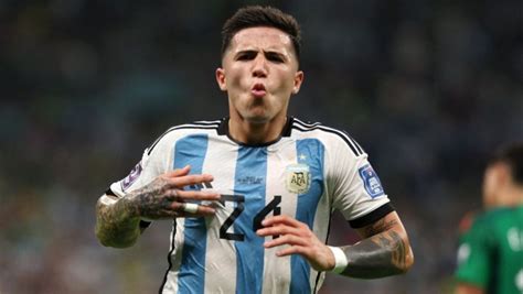 Mundial Qatar 2022 quién es Enzo Fernández jugador revelación de la