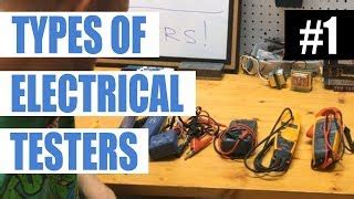 Different Types Of Electrical Testers And How To Choose One Atelier