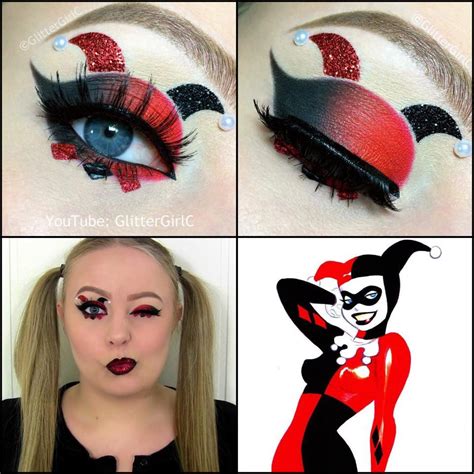 Harley Quinn Makeup Tutorial GlitterGirlC