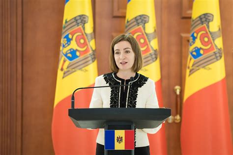 Maia Sandu denunță manifestații orchestrate de Rusia în Republica