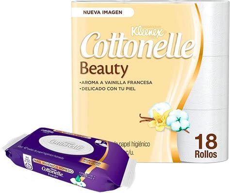Kleenex Cottonelle Papel Higiénico Soft XL 32 húmedo Amazon mx