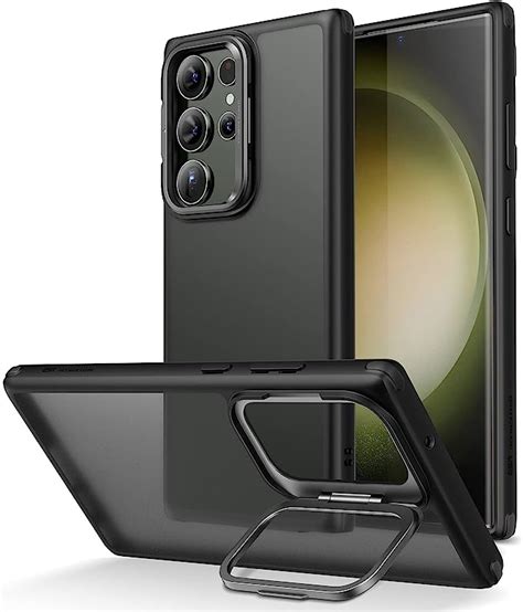 ESR Classic Ständer Hülle kompatibel mit Samsung Galaxy S23 Ultra Hülle