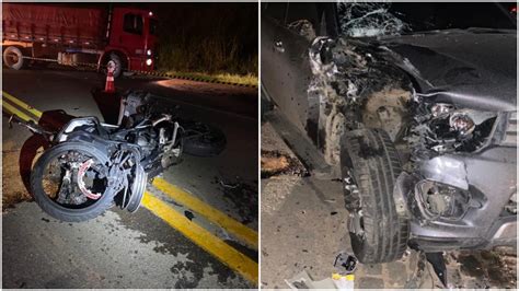 Batida Entre Moto E Caminhonete Deixa Dois Mortos Em Mg