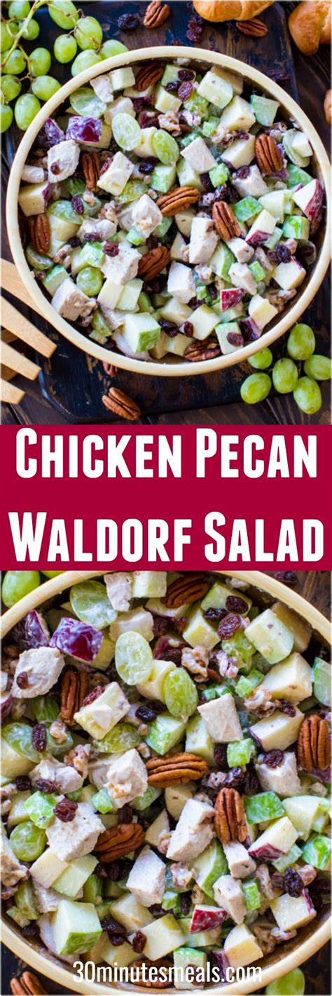 Chicken Waldorf Salad Recipe 30 Minutes Meals
