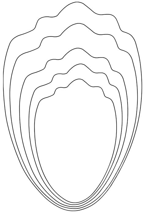 A Arte de Educar Moldes de pétalas para flores de papel