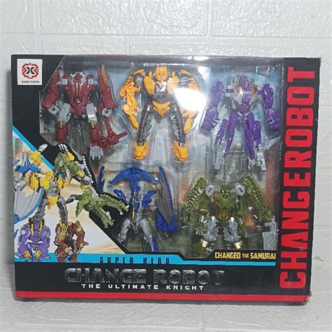 Jual Super Robot Change Robot The Ultimate Knight XBB Toys Changed