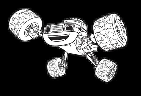 Dibujos De Blaze Y Los Monster Machine Para Colorear