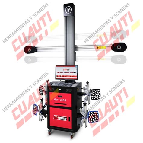 GA 600S ALINEADORA DE RUEDAS TECNOLOGIA 3D CUAUTI STORE