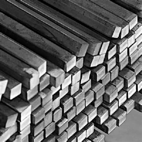 TATA 10 Mm Mild Steel Square Bar For Industrial Single Piece Length