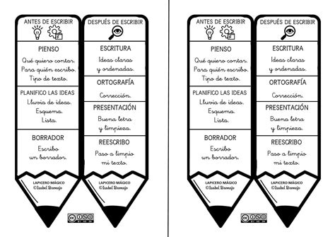 LAPICERO MÁGICO Lapicero consejero Infografía Lectura y escritura