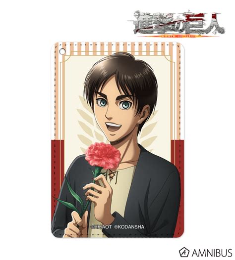 進撃の巨人グッズ調査兵団 on Twitter AMNIBUSで予約開始 進撃の巨人 描き下ろしイラスト 1ポケットパスケース