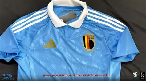 Nouveaux Maillots De Football Belgique Euro 2024