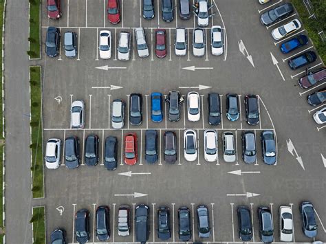 Autoexpo Car Park Aerial View Highres Stock Photo Getty