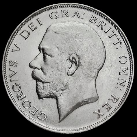 1924 George V Silver Half Crown Scarce