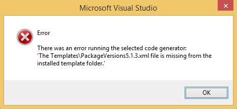 Asp Net Mvc Unable To Create MVC View Using Scaffolding In Visual