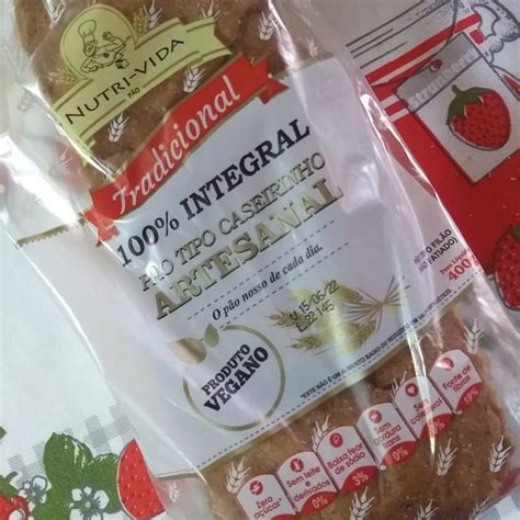 Nutri Vida Pão 100 integral Tipo Caseirinho Reviews abillion