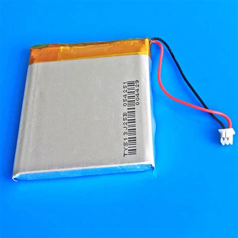 3 7V 1500mAh LiPo Battery Rechargeable For Speaker 504050 JST 1 25mm