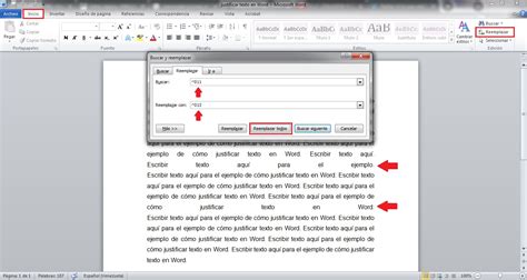 Cómo justificar un texto en Word Ejemplos y Consejos