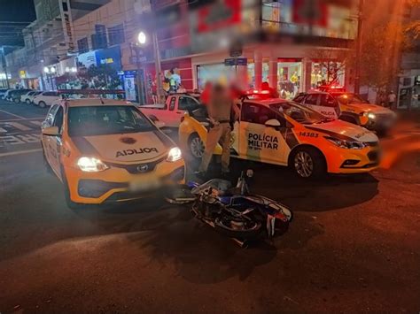 Viatura Da PM Se Envolve Em Acidente No Centro De Toledo CGN O