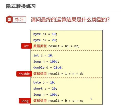 java学习第三天笔记 运算符04 隐式转换和强制转化46 前端导师歌谣 博客园