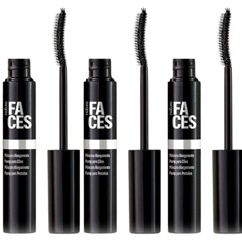 MÁSCARA DE CILIOS ALONGAMENTO Natura Faces Shopee Brasil