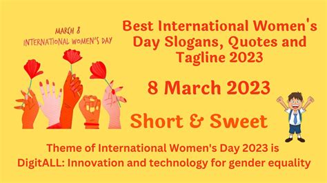 Best International Women S Day Slogans Quotes And Tagline