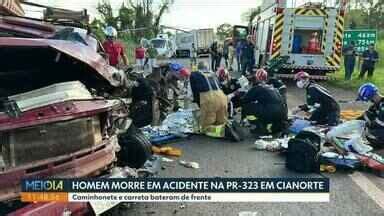 Meio Dia Paraná Noroeste Homem morre em acidente na PR 323 em
