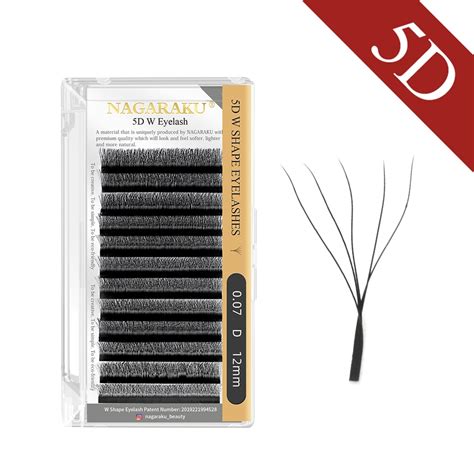 Nagaraku Extensiones De Pesta As Postizas D W Shape Pro Max