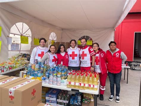 Envía Cruz Roja EdoMéx más de mil 700 despensas a Guerrero