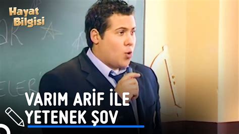 Varım Arif ten Muhteşem Taklitler Hayat Bilgisi Efsane Sahneler YouTube