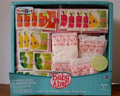 Baby Alive Printable Juice Packets