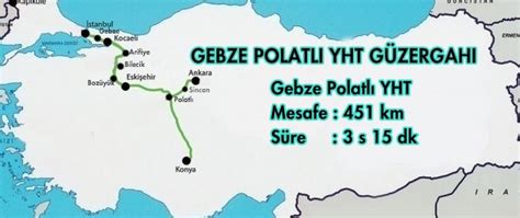Gebze Polatlı Hızlı Tren Saatleri Tren aRa Bilet Fiyatı 495 TL