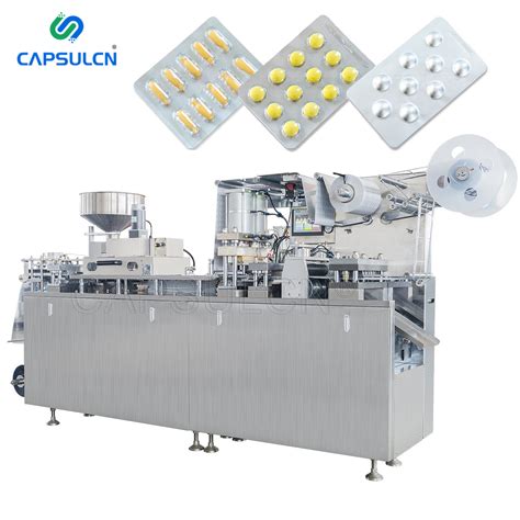 Dpp 250 Automatic Hot Blister Pack Sealing Machine Alu Plastic Medical