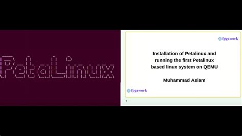 Installation Of Petalinux And Running Its First Program In Xilinx Quick