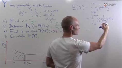 ch9pr45 expectation of continuous random variables youtube