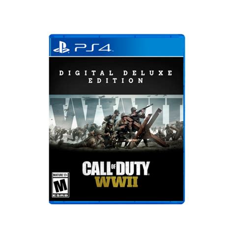 Call Of Duty WWII Digital Deluxe Edition PS4 New Level