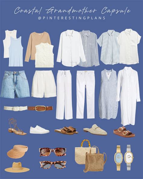 Coastal Grandmother Capsule Wardrobe Pinteresting Plans Grandmother