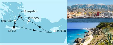 Mein Schiff 19 04 2024 Östliches Mittelmeer mit Rhodos Preise