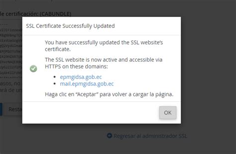 C Mo Instalar Un Certificado De Ssl En Cpanel